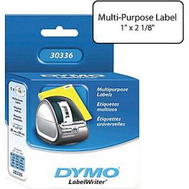 DYMO LabelWriter 30336 Multipurpose Labels, 1 Inch x 2-1/8 Inch